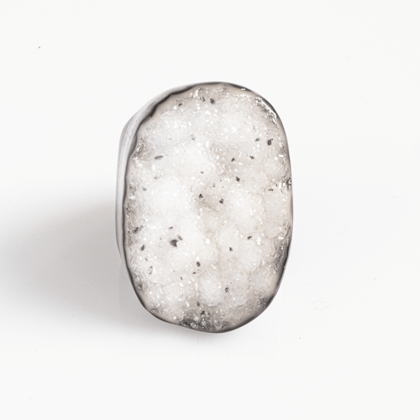 Anillo de Agata con Piedra Expuesta – Joyas Monarca